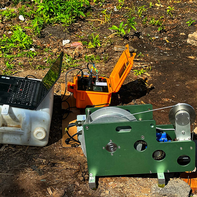 50Hz Borehole Geophysical Well Logging Equipment 3000m