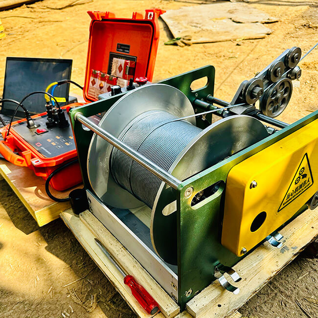 50Hz Borehole Geophysical Well Logging Equipment 3000m