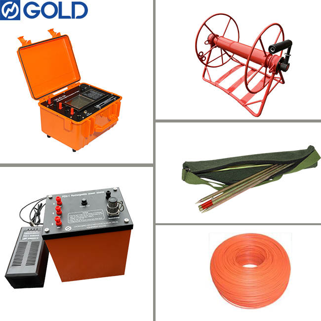 WDJD-4 Multi Function 2/3D Resistivity IP Meter Electrical Resistivity ...