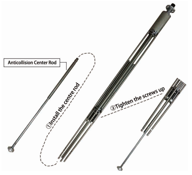 Geotechnical Caliper Logging Tools Large Pile Diameter Logging