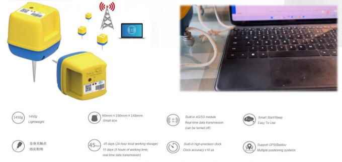 5Hz Ultra-Low Power Portable Smart seismic Node seismic instrument