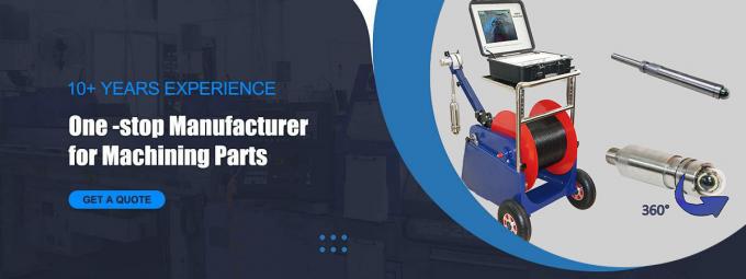 Rotary Borehole Inspection Camera Weatherproof Deep Water Well Camera 1000m