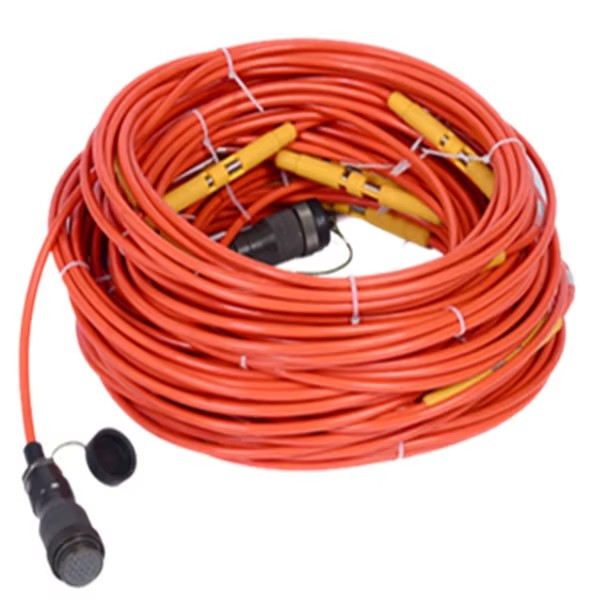 Seismograph Cable MASW Refraction Reflection Seismic Survey Cable