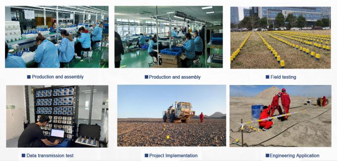 Gd 3c Nodal Seismograph Triaxial Broadband Seismic Recorder Seismic Node