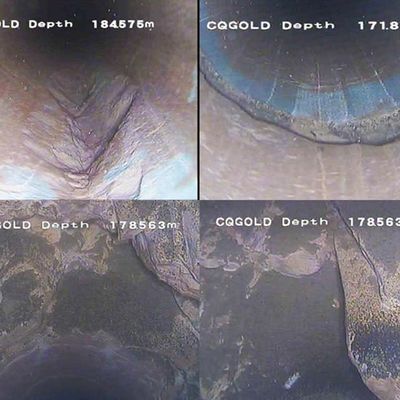 Deep Well Inspection System Borehole Kamera dengan input keyboard