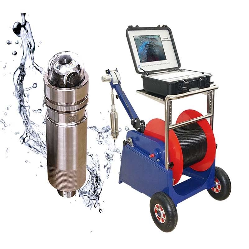 360 Degree Rotating Borehole Inspection Camera 500M Deep Well For Water ...