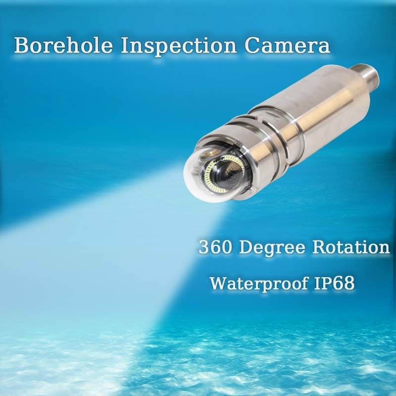 12-Inch HD High Resolution Borehole Inspection Camera for Deep Well ...