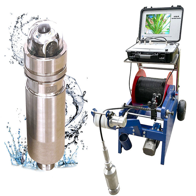 100M 300M 500M Borehole Inspection Camera Dual Rotary Panoramic ...