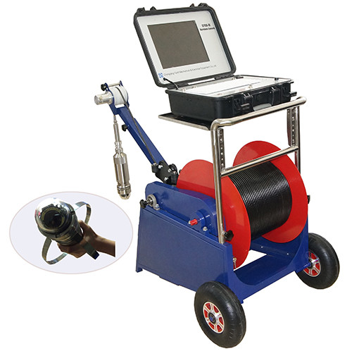 360 Degrees View Auto Cable Arrangement Borehole Inspection Camera