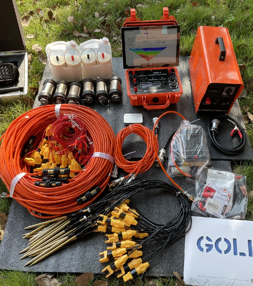 2D Geoelectric Electrical Topography System Resistivity/IP Meter With ...
