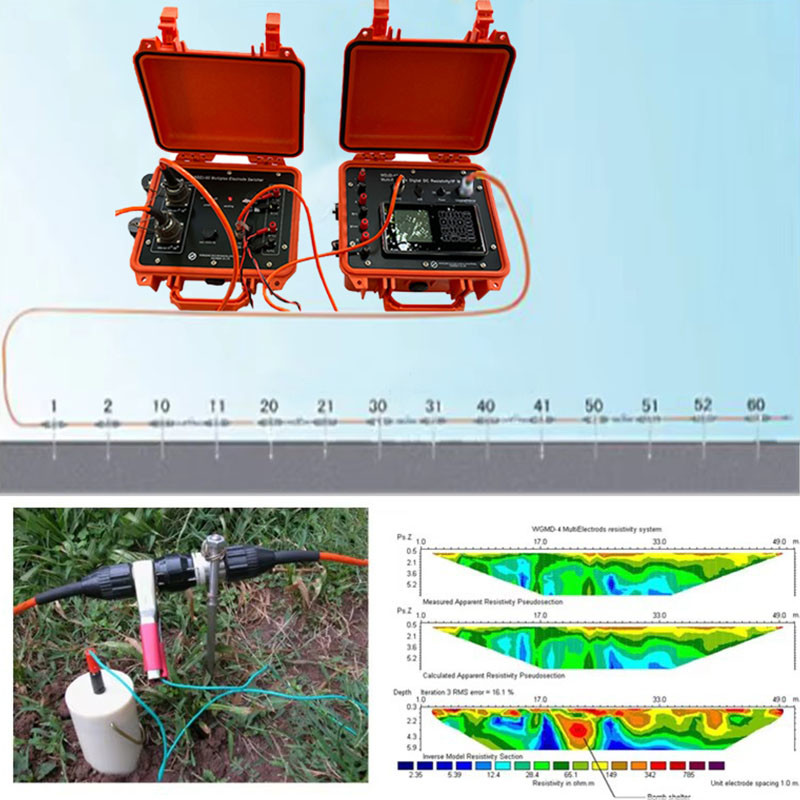 Geophysical Prospecting Instrument Geological High Density Electrical ...
