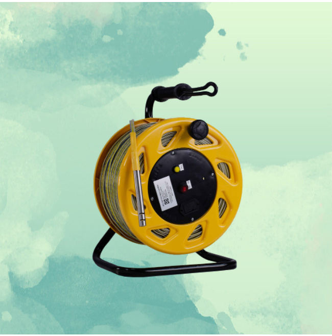 Borehole Water Level Meter 0-300m with 0.5mm Accuracy