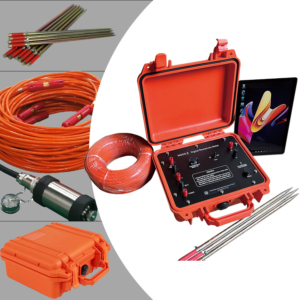 Digital DC exciter ＆ Underground Geophysical Resistivity Meter For Gold ...