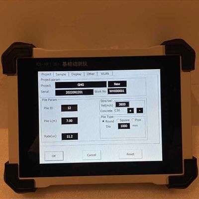 ODM High Strain Dynamic Pile Load Test Electronic Reflected Wave Pile ...