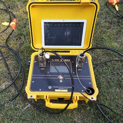 Downhole Seismic Instruments Seismograph 3 Channels Borehole Geophone