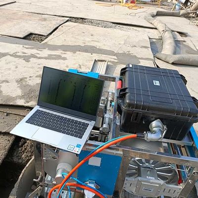 Underground Pile Testing Instrument Non Destructive Groove Ultrasonic ...