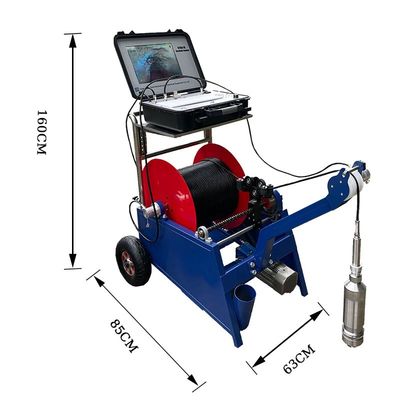 12 Inch Underground Camera With 360 Degree Rotary Borehole Inspection ...