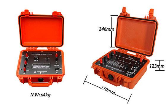 Super Digital DC Resistivity Meter High Deep Water Detector Geothermal ...