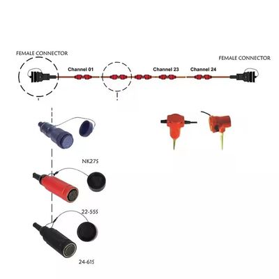 Seismic Vertical Geophone 4.5Hz Horizontal Geophone Seismic Sensors