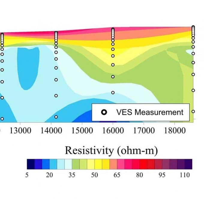 2D 3D Multi Channel Geophysical Resistivity Meter Survey Instrument