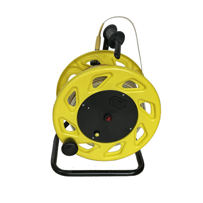 Economical Borehole Water Level Meter Tape 300m Measuring Yellow