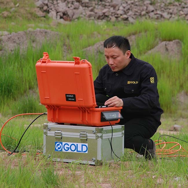 24 Channel Seismic Refraction Survey Equipment for Geophysical Exploration