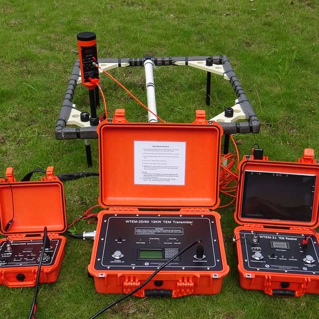 Magnetic Transient Electromagnetic Equipment TEM Geophysical Survey ...