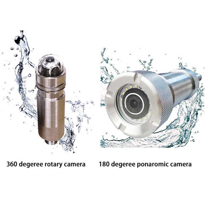 12 Inch Underground Camera With 360 Degree Rotary Borehole Inspection ...