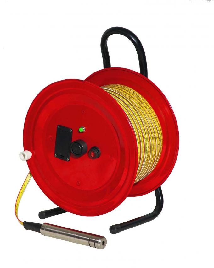 30-500M Water Level Indicator Portable Borehole Water Level Meter Sensor