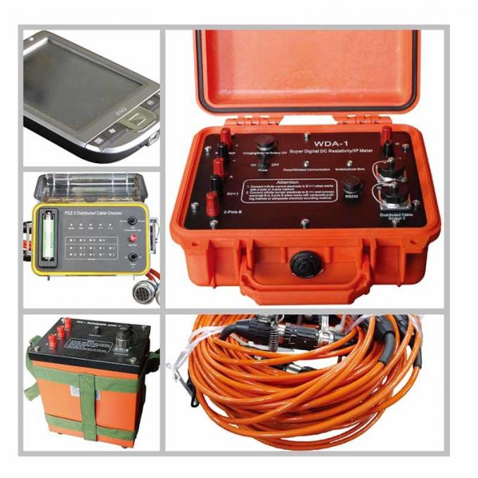 2D Geoelectric Electrical Topography System Resistivity/IP Meter With ...