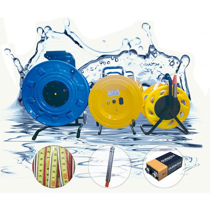 Portable Water Level Meter 30-500M Underground Well Deep Water Level Gauge