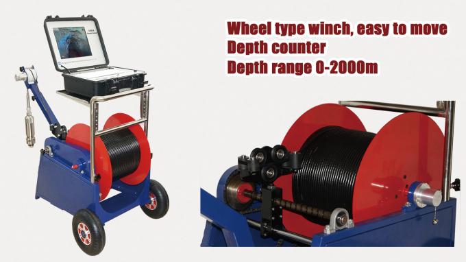 12-Inch Underwater Borehole Inspection Camera For Underground Detection
