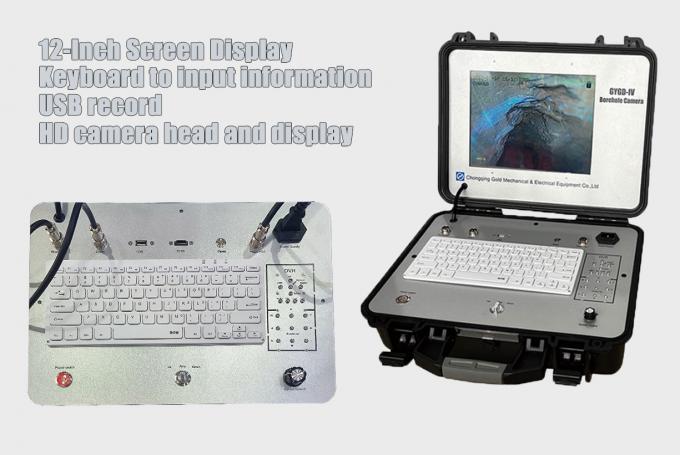 12-Inch Underwater Borehole Inspection Camera For Underground Detection